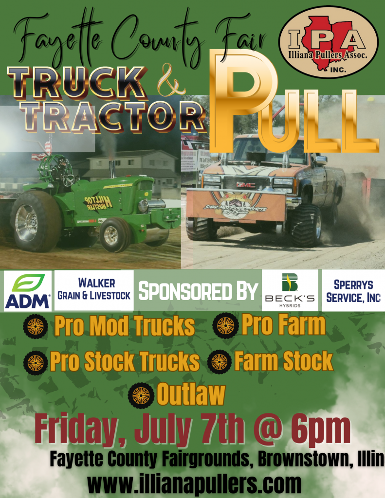 Truck & Tractor Pull – Fayette County Fair